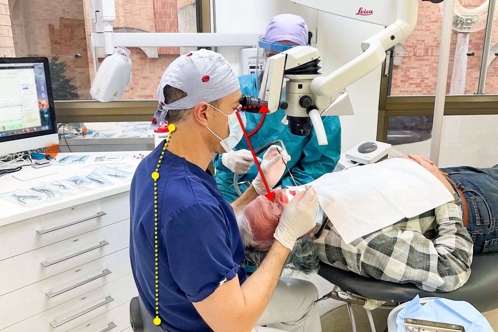 Improving Ergonomics With a Dental Microscope | Learn & Share | Leica ...