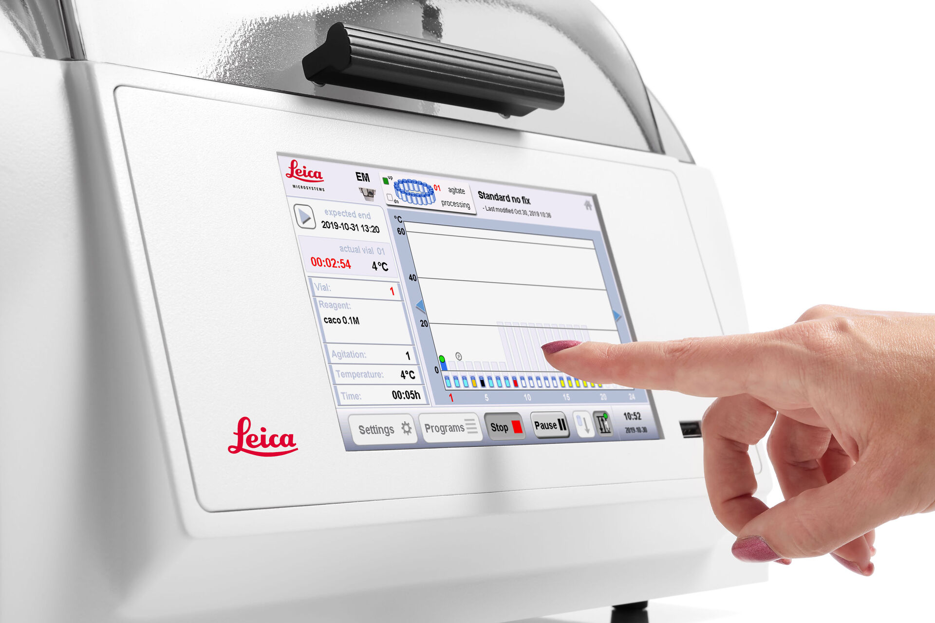 EM TP Electron Microscope Tissue Processing | Products | Leica Microsystems