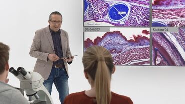 Leica EZ4 W & EZ4 E Educational stereo microscopes for college ...